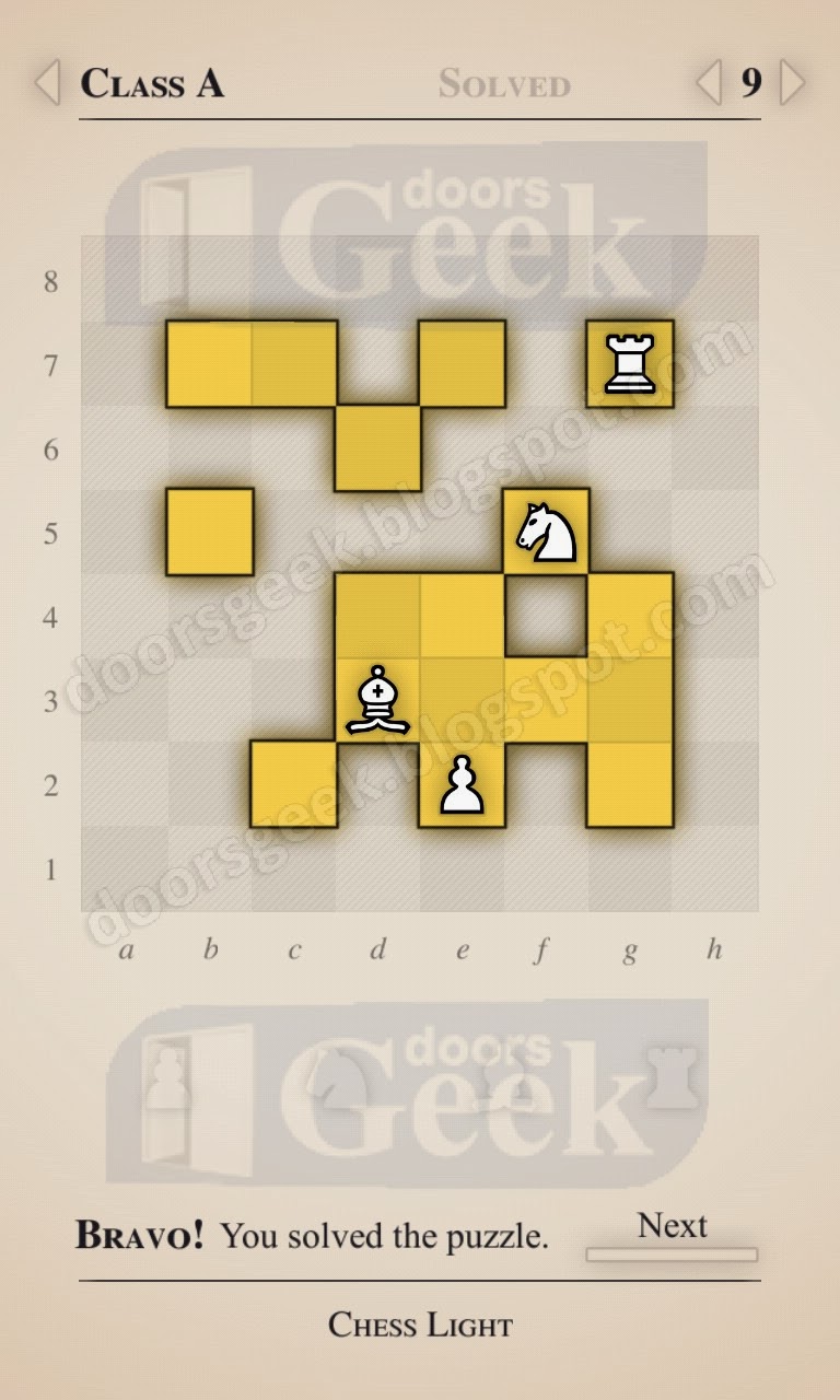 Chess Light [Class A] Level 9 ~ Doors Geek